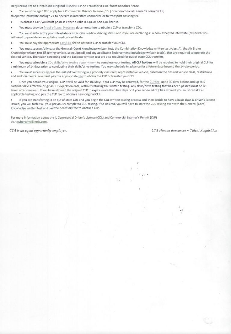 CTA – How Hiring Bus Operators — RNRA Chicago