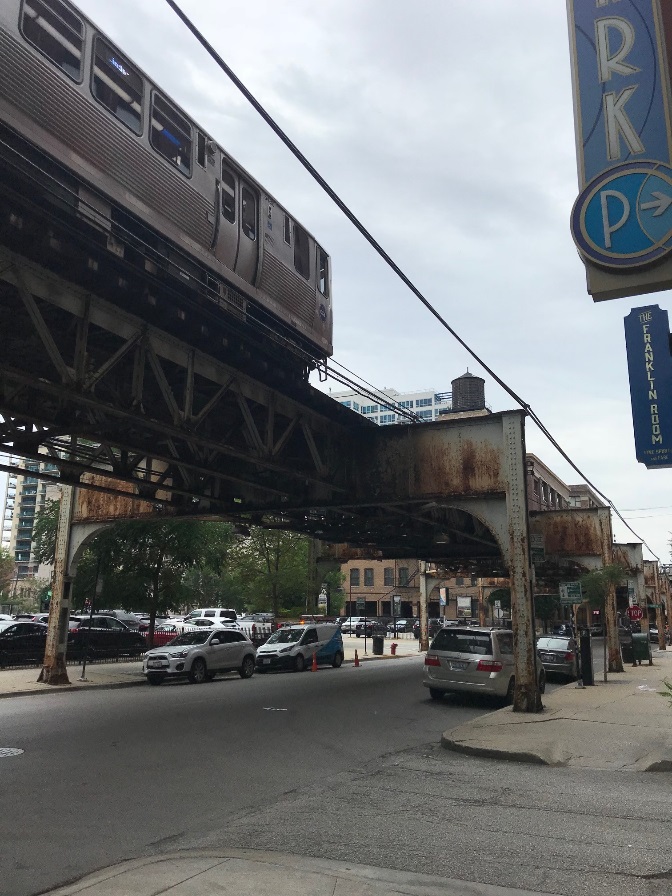 Repainting of CTA Brown Line Tracks Huron to Erie Complete — RNRA Chicago