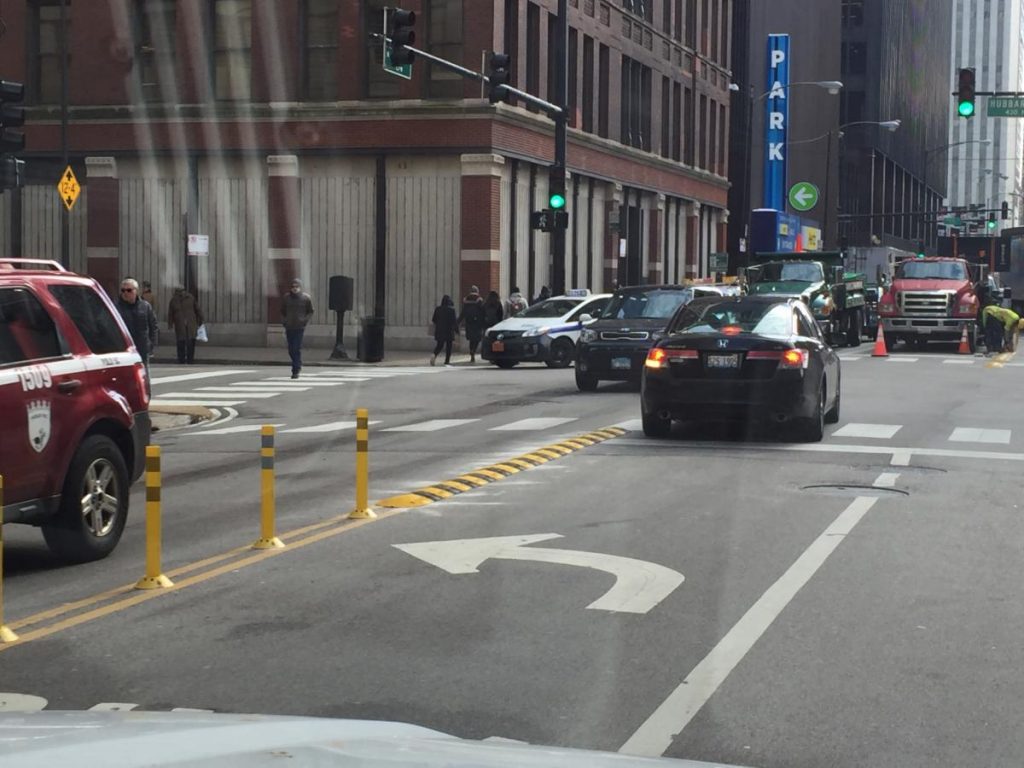 New 42nd Ward Traffic Safety Infrastructure: Left Turn Traffic Calming ...