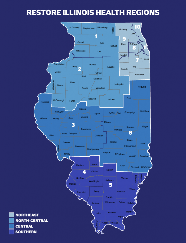 Restore Illinois Health Regions — RNRA Chicago