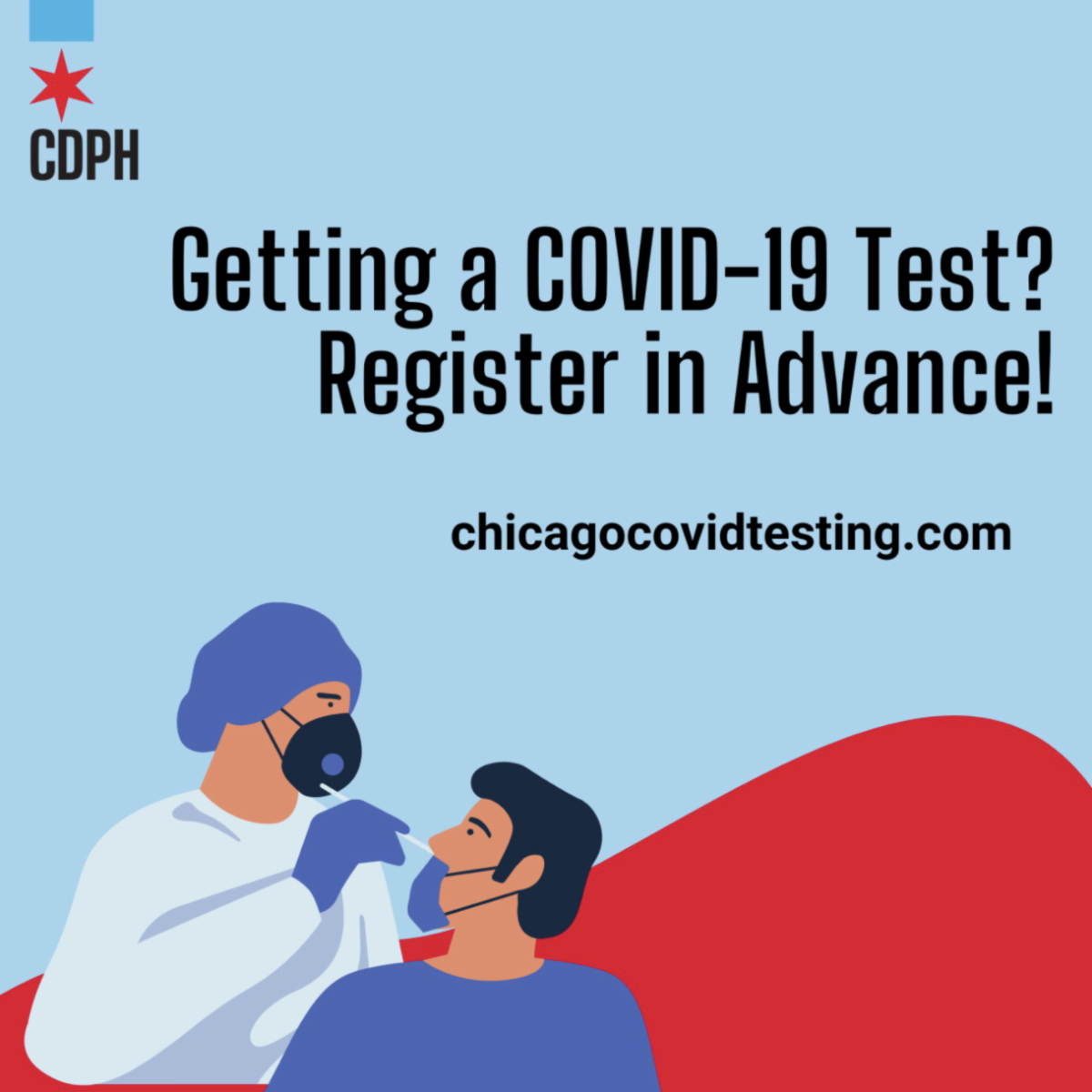 CDPH COVID-19 Testing in Chicago — RNRA Chicago