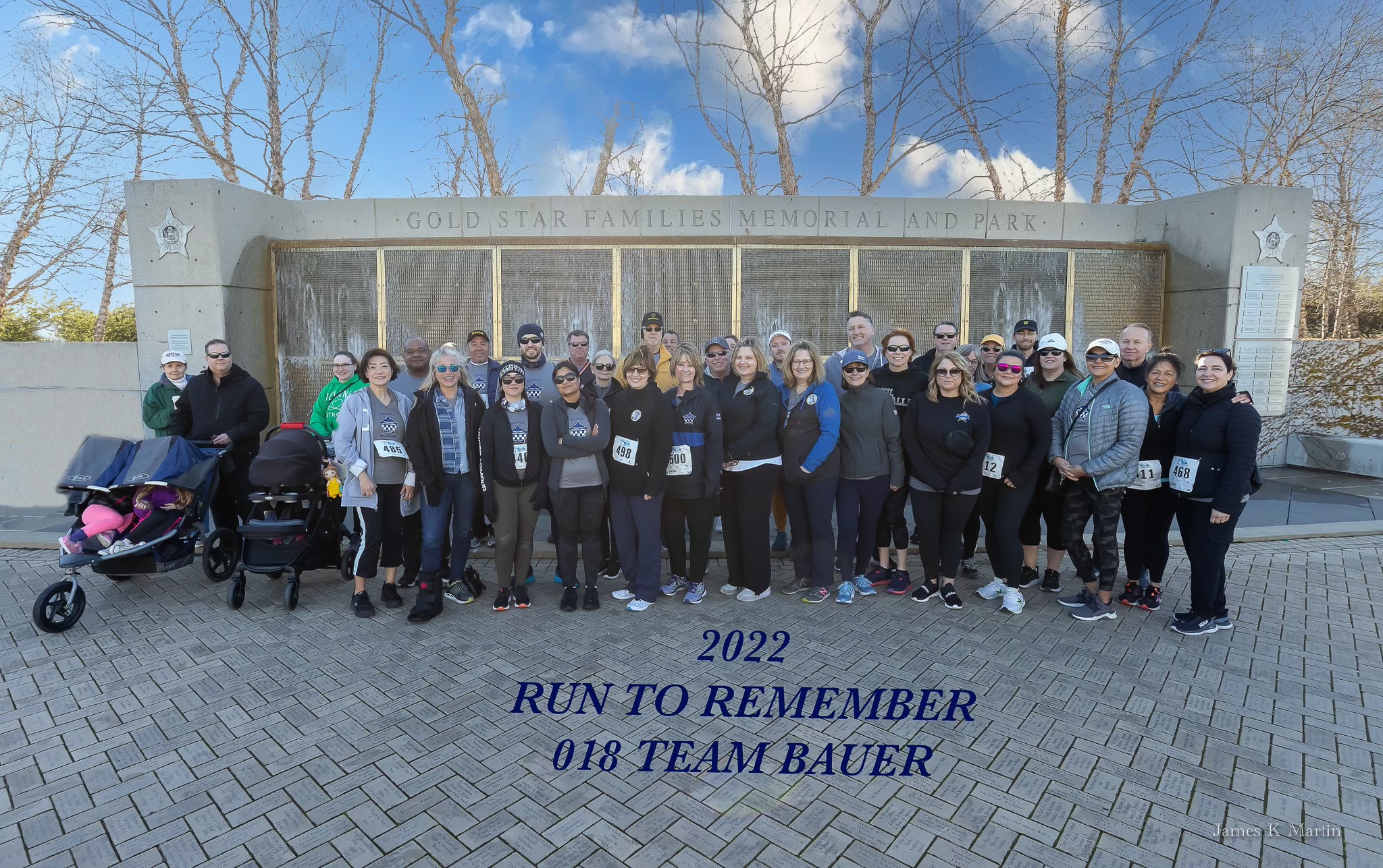 Run to Remember – Congratulations Blue for Bauer #1 Fundraising Team ...