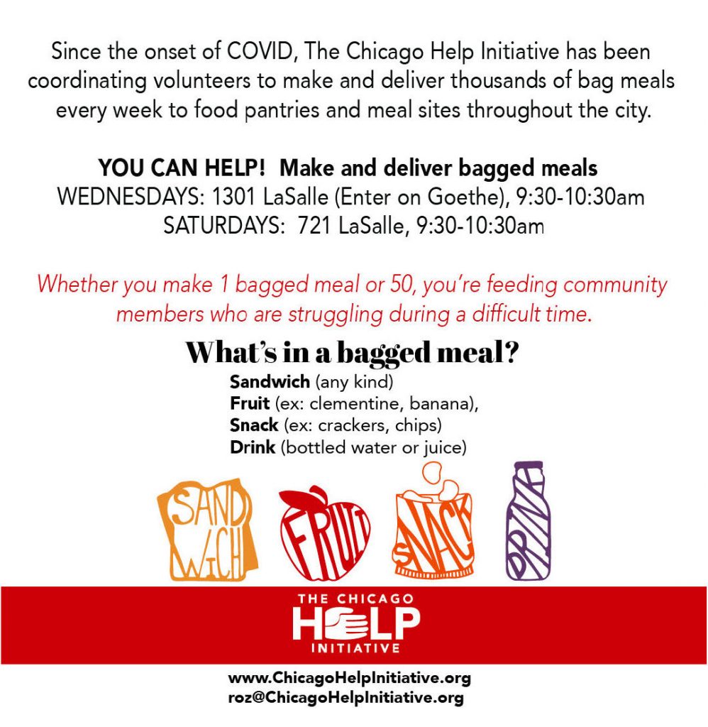 The Chicago Help Initiative – Help Provide Bagged Meals — RNRA Chicago