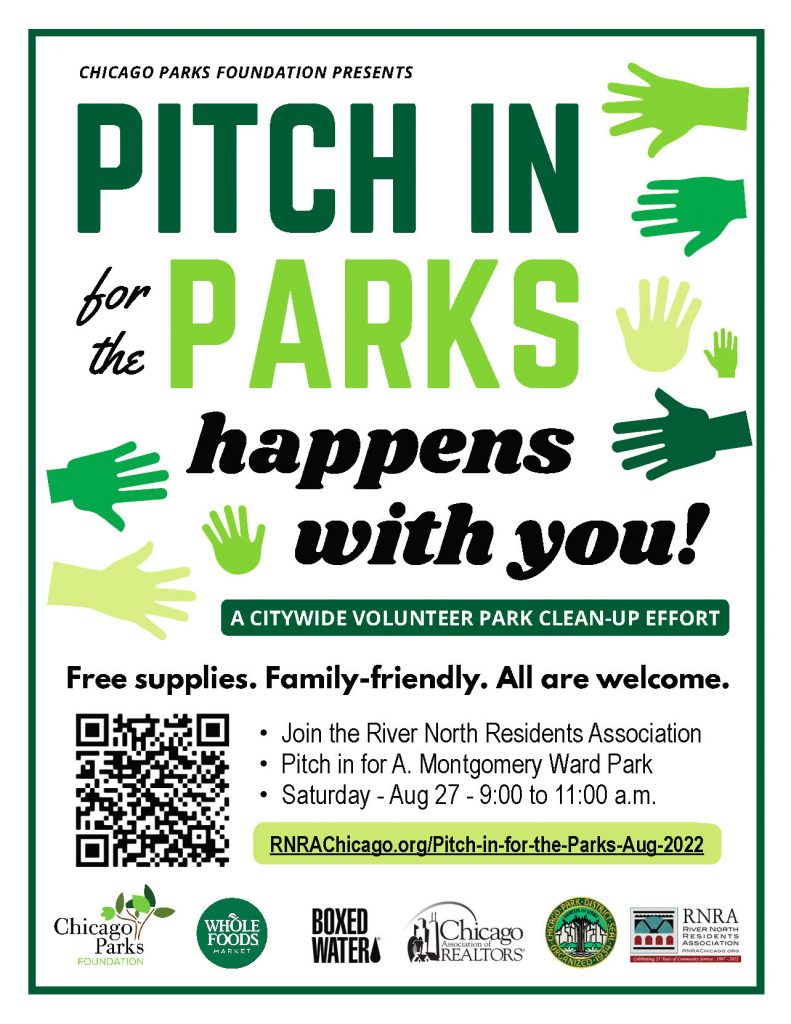 Pitch In For The Parks Ward Park Clean up RNRA Chicago