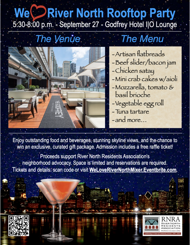 We Love River North Rooftop Party — RNRA Chicago