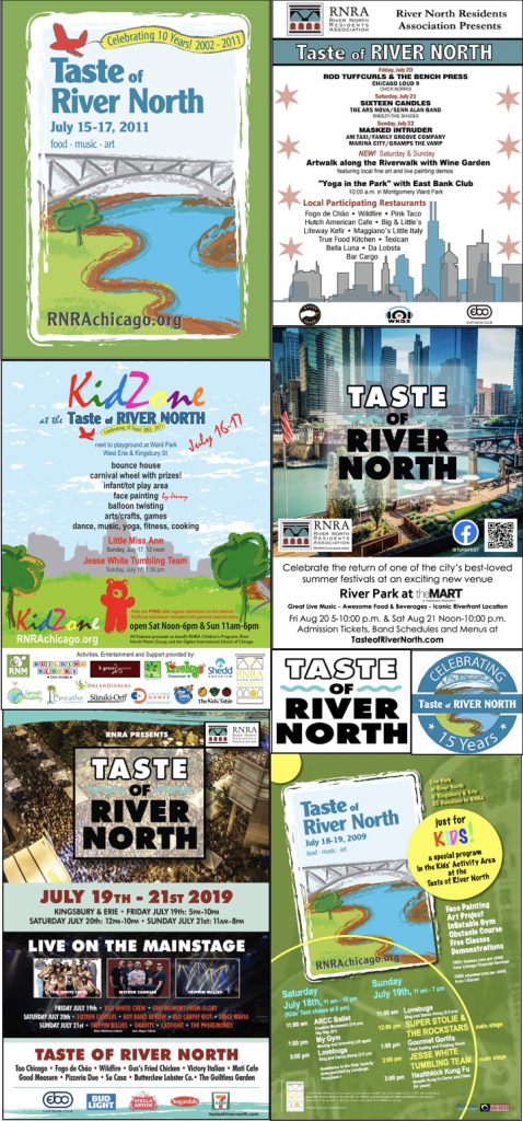 2023 TASTE OF RIVER NORTH – July 28 and 29 — RNRA Chicago